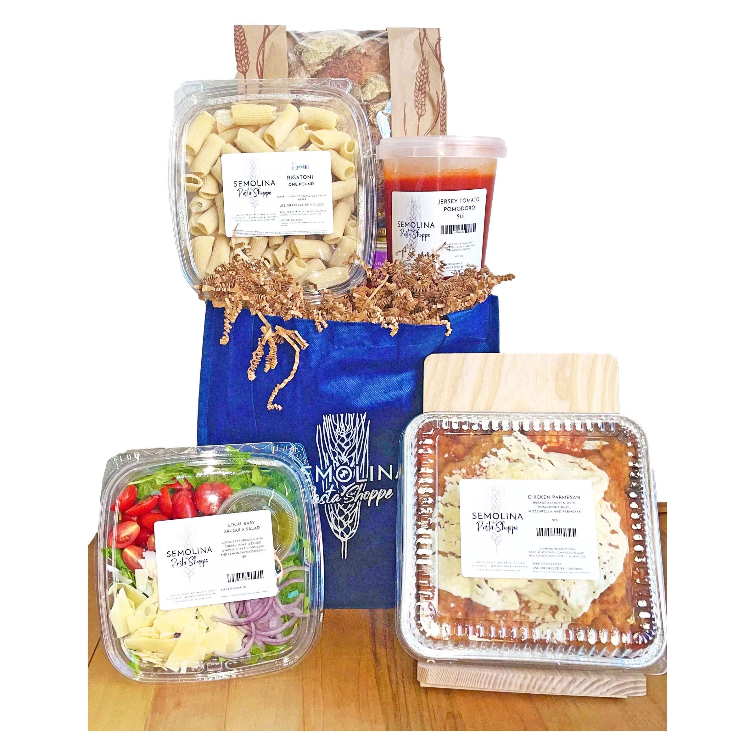 Monday Meal Kit | Semolina Pasta Shoppe